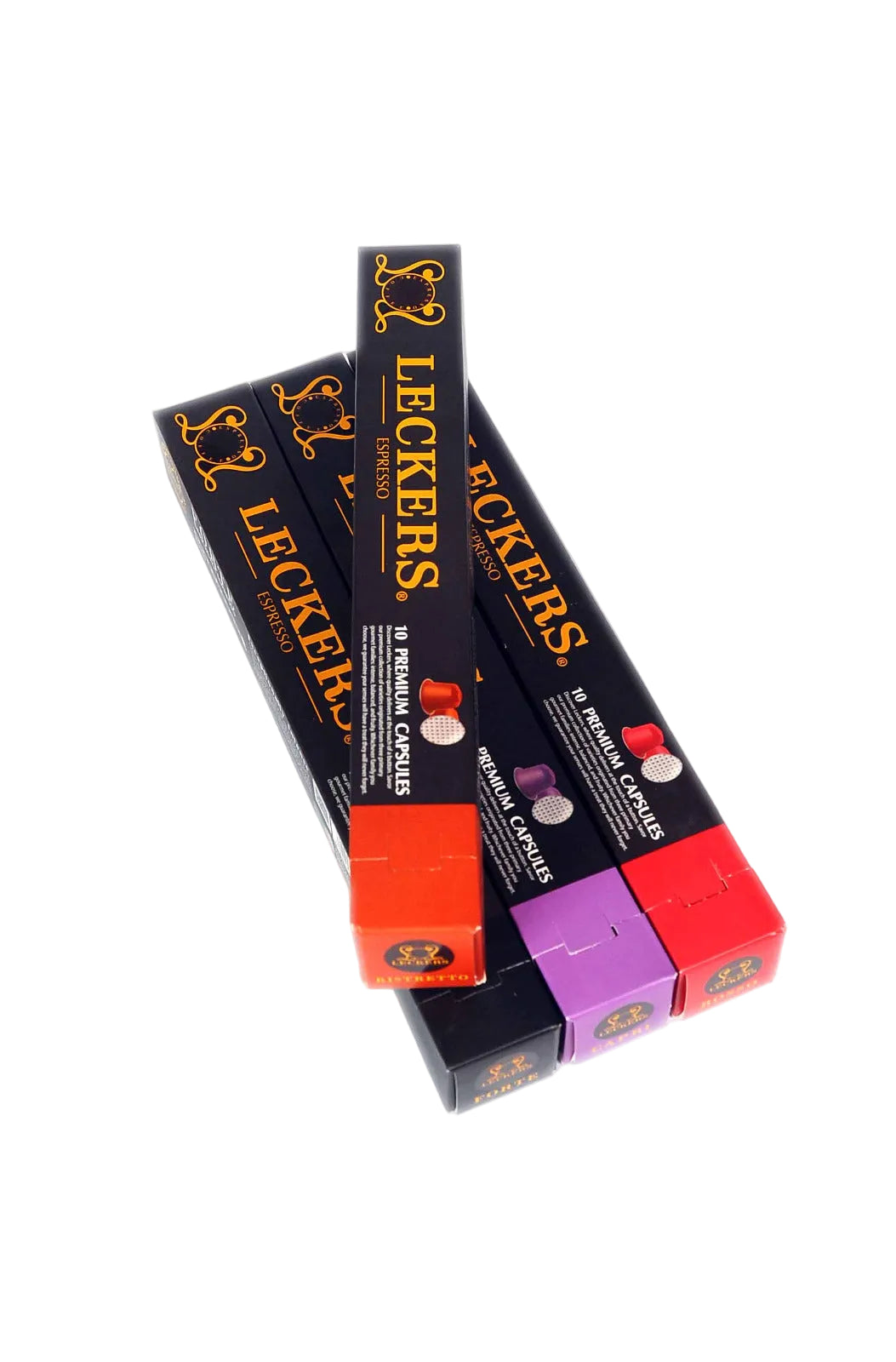 Starter Pack! 4 Boxes, One of Each Kind – US.Leckers Espresso